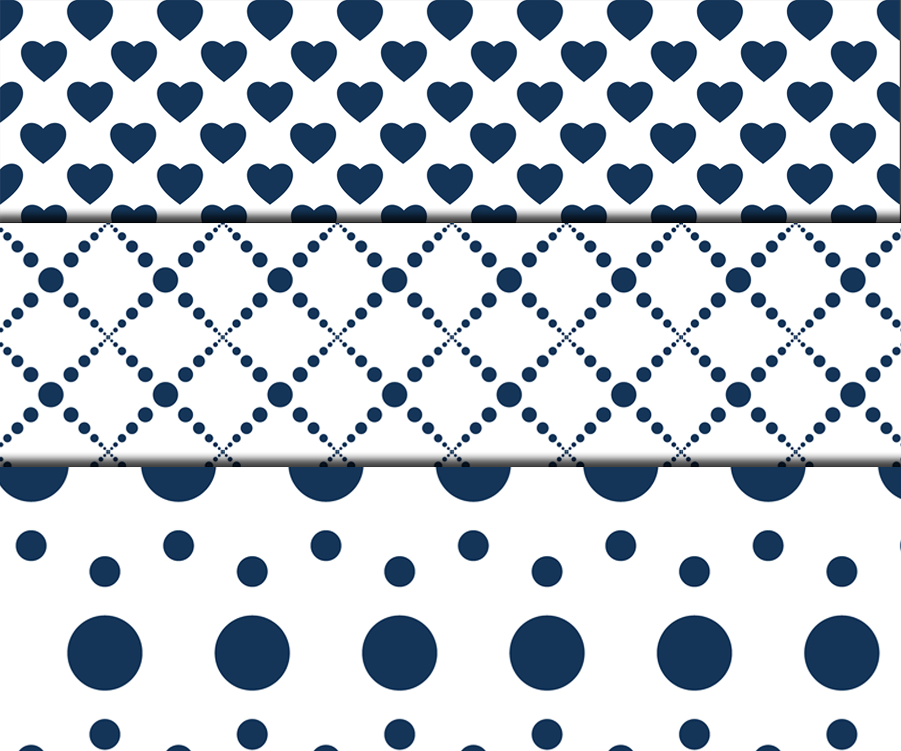 Blue Polka Dot digital paper (30821) | Backgrounds | Design Bundles