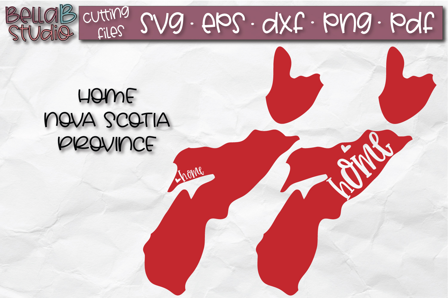 Nova Scotia Home Province SVG, Canada SVG, Canadian SVG