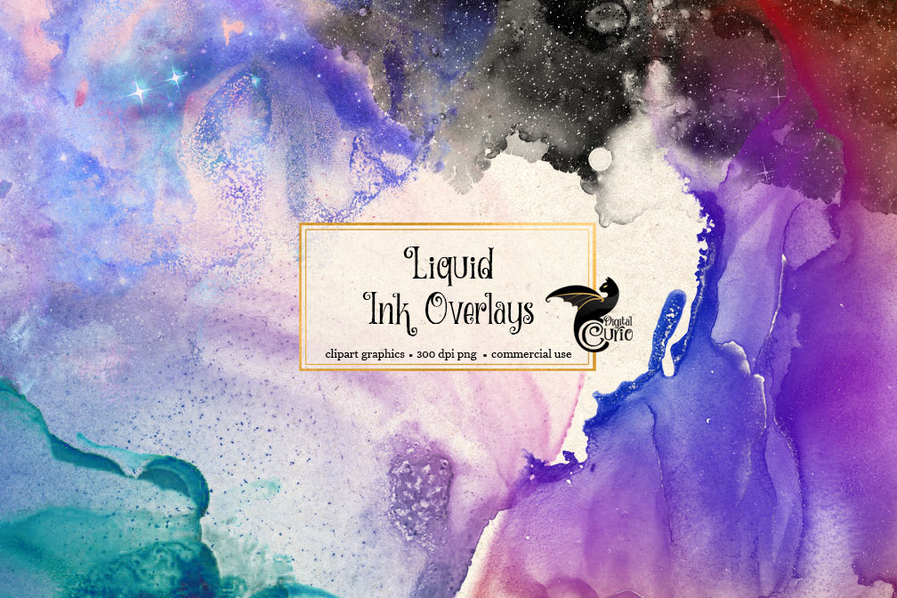 Liquid Ink Overlays