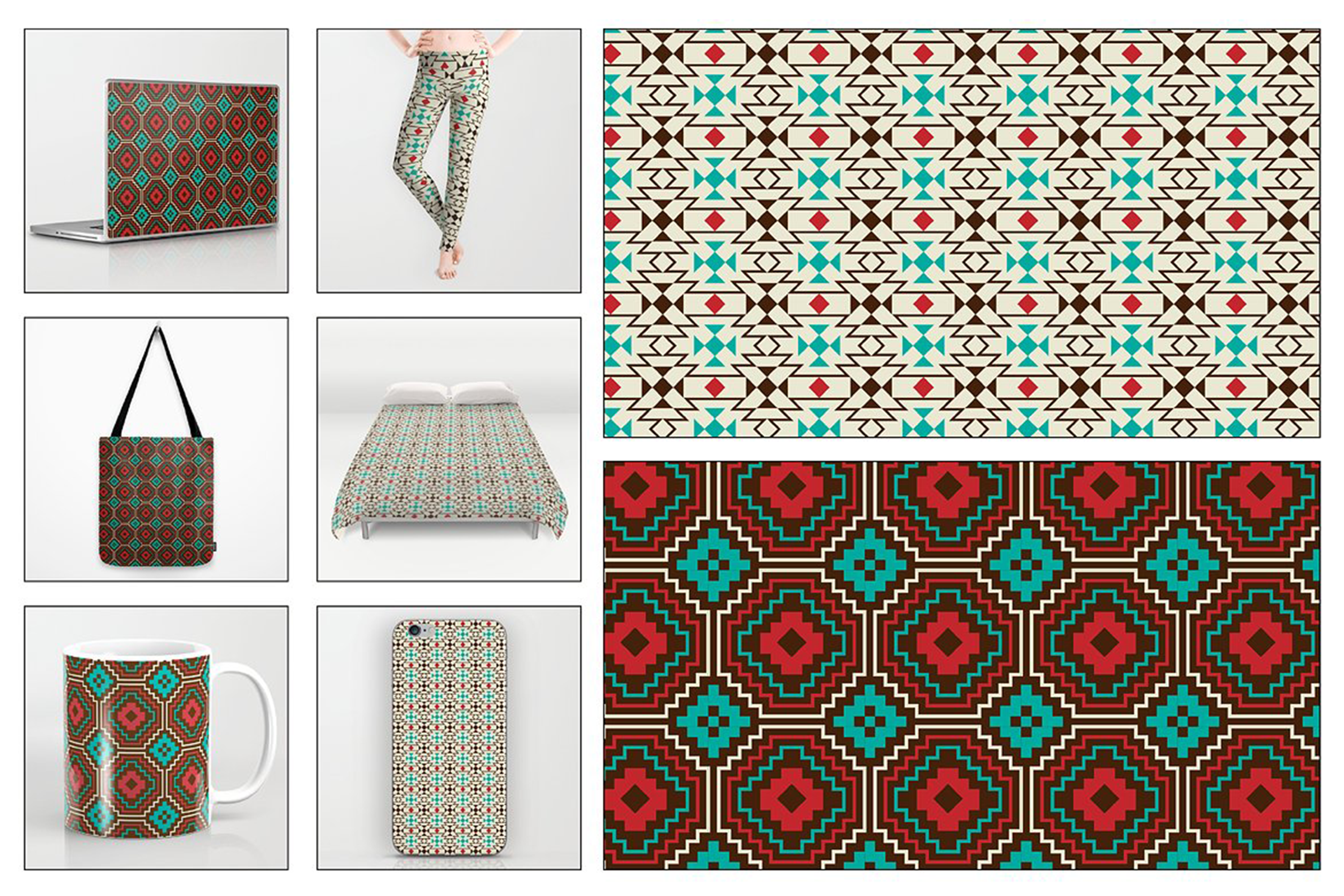 Seamless Native American Patterns
