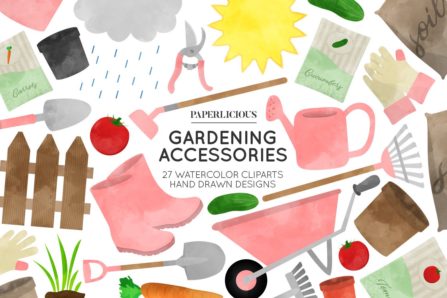 Ultimate Clipart Bundle (326382) | Illustrations | Design Bundles