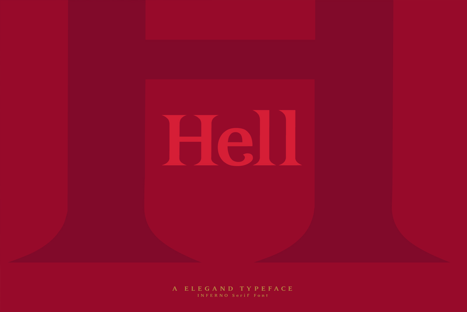 INFERNO Serif font