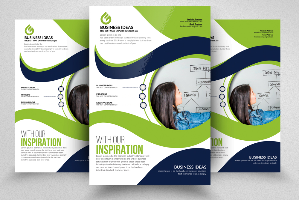Business Orientation Flyer Template & Ad
