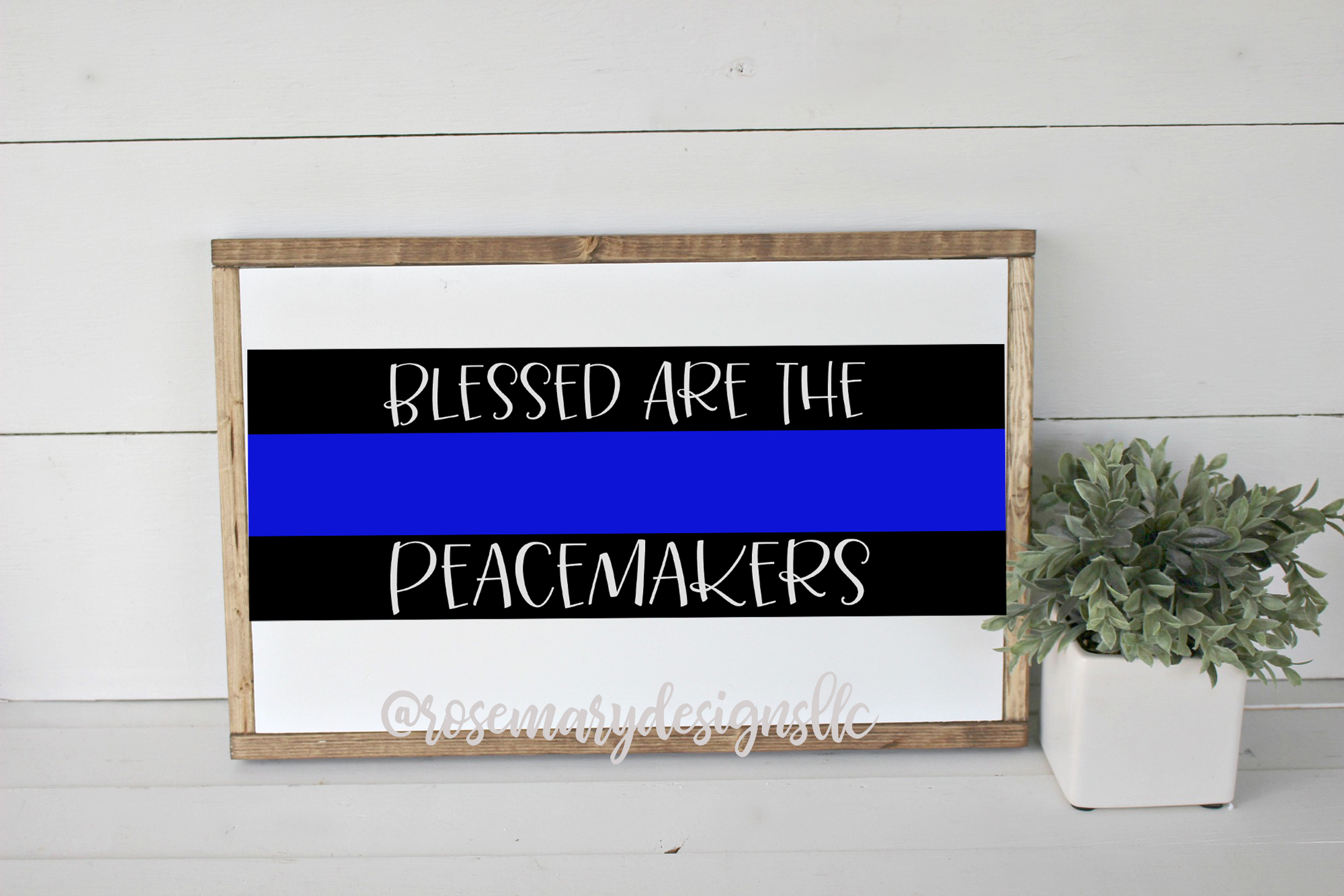 Blessed are the Peacemakers SVG