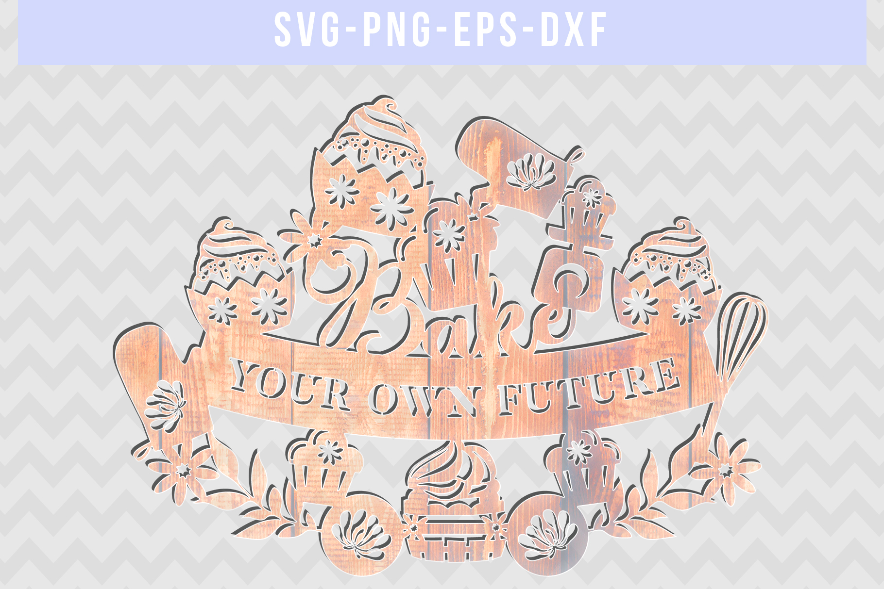 Bake Cooking SVG Cut File, Kitchen sayings Sign, DXF EPS PNG (138703 ...
