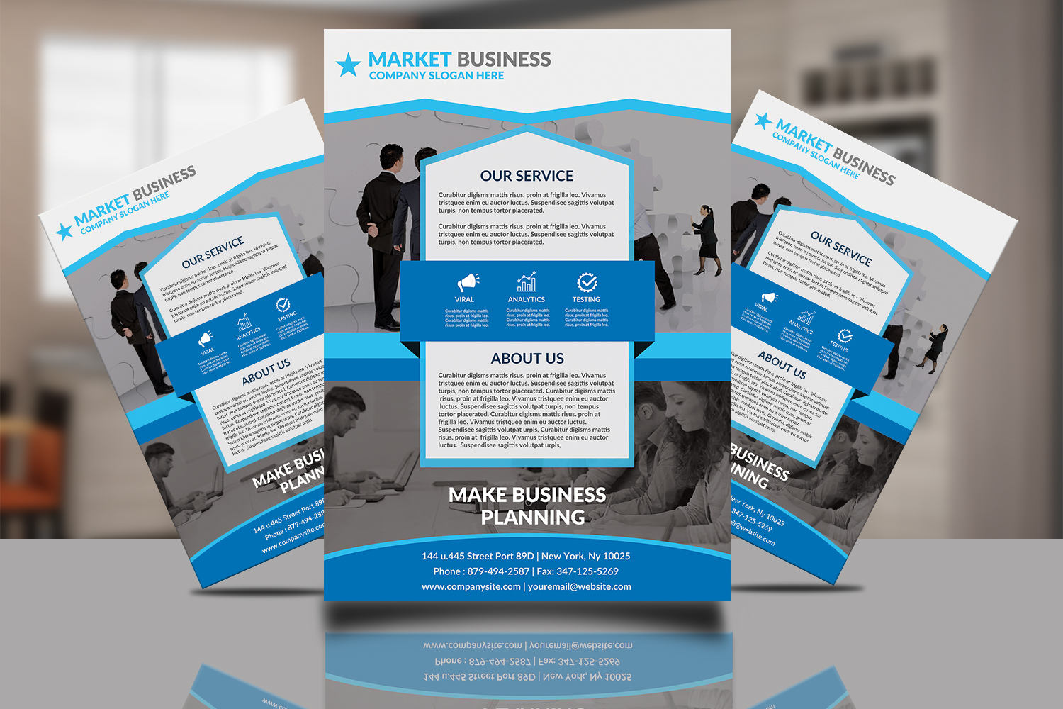 Business Marketing Flyer Design