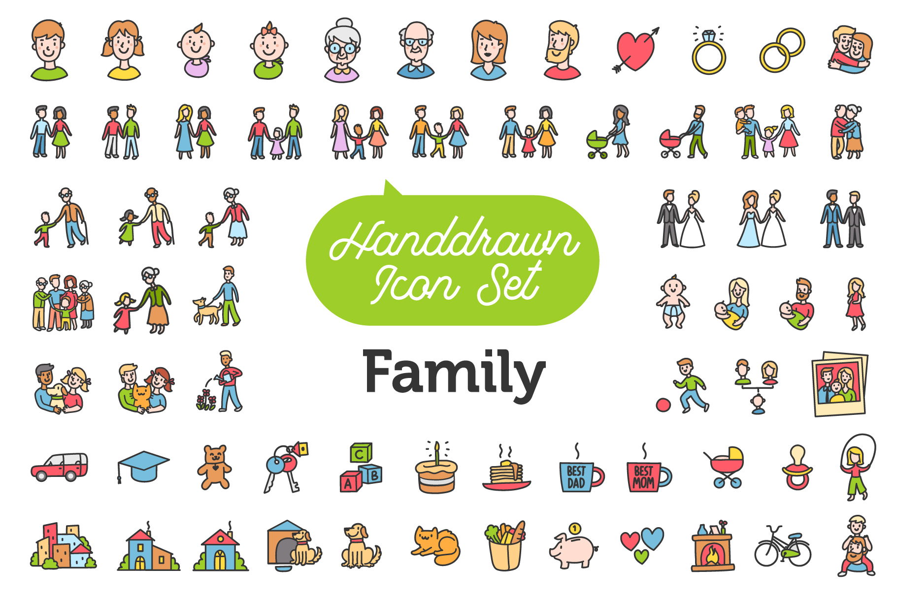 Family Icon Set