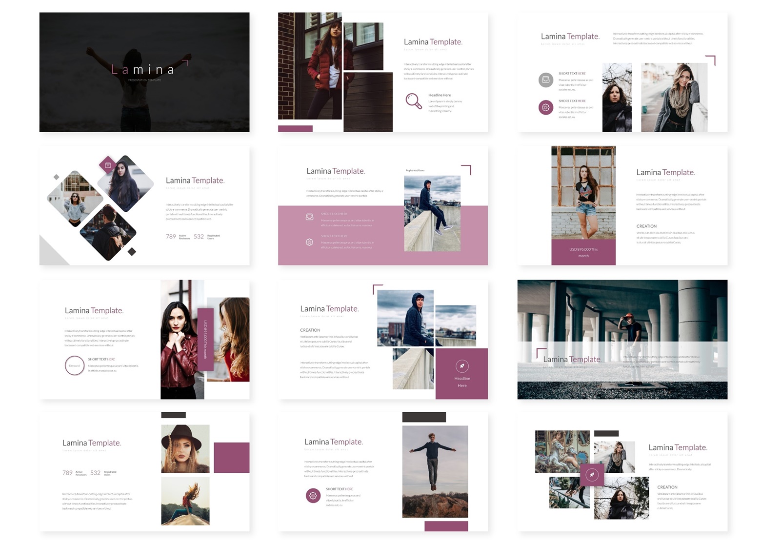 Lamina - Powerpoint Template