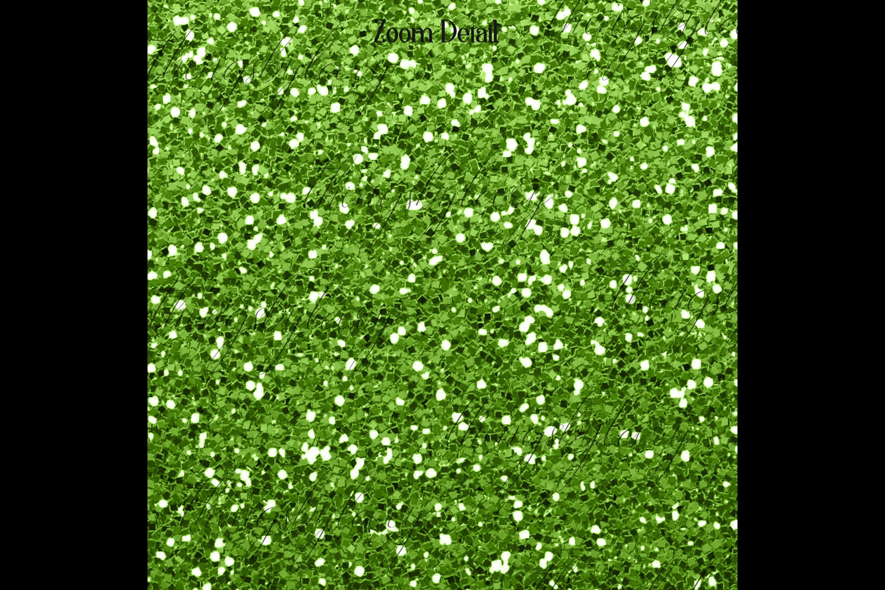 42 Greenery Glitter and Sequin Digital Papers 12 x 12 inch