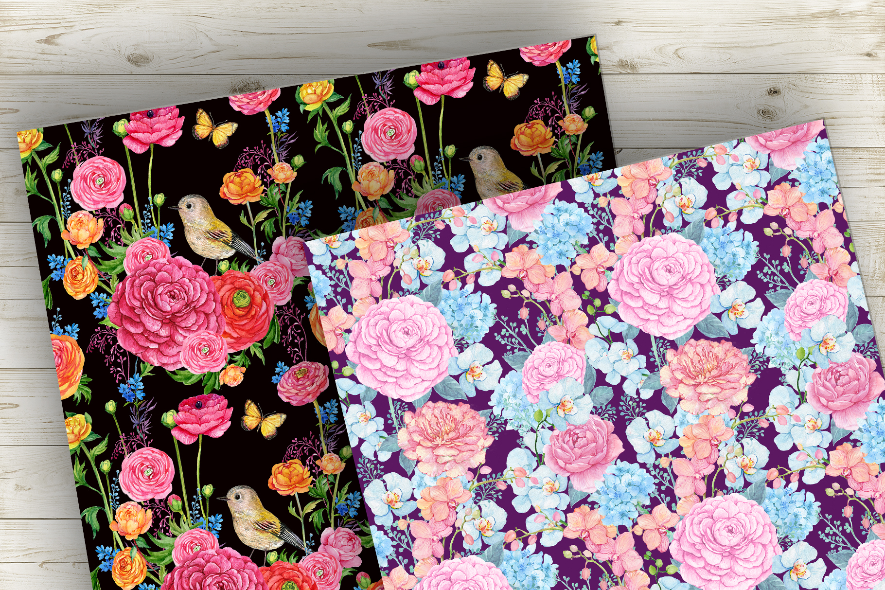 Seamless Floral Patterns