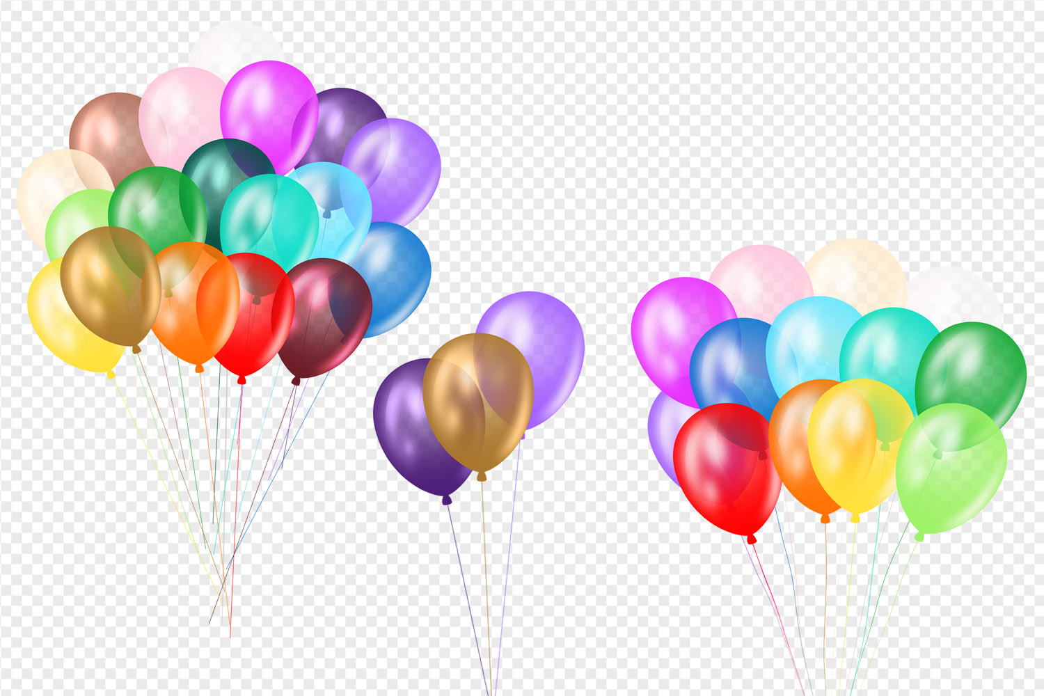 Rainbow Balloon Clipart