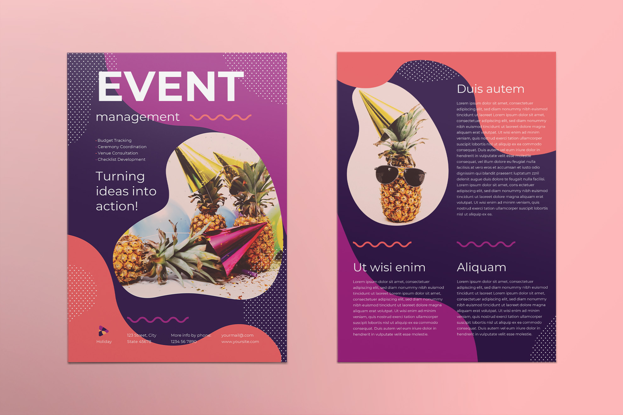 Event Management Flyer