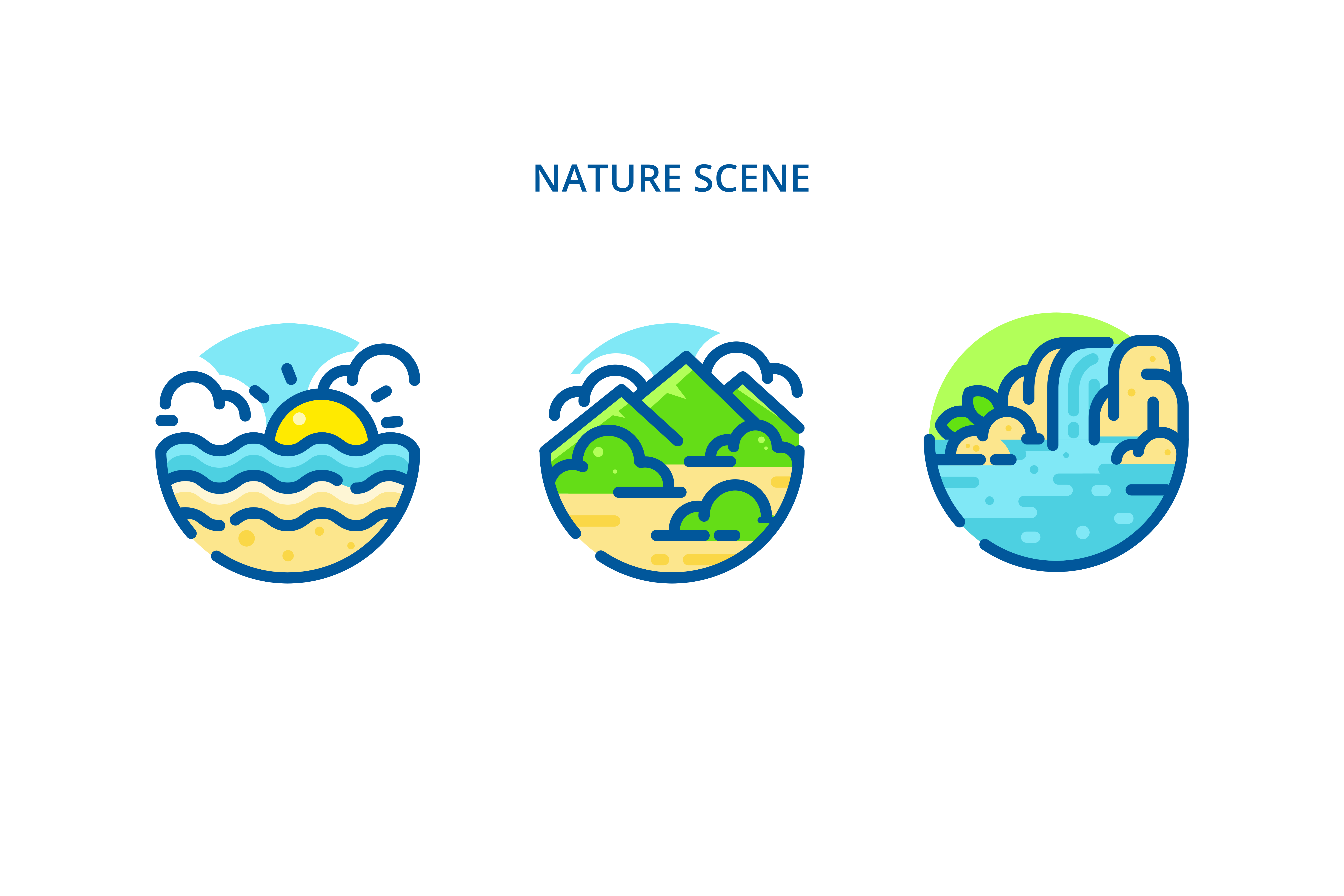 Natural Icon (75810) | Icons | Design Bundles