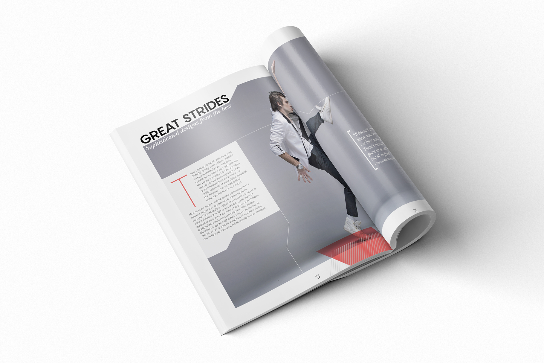Magazine Template InDesign 09