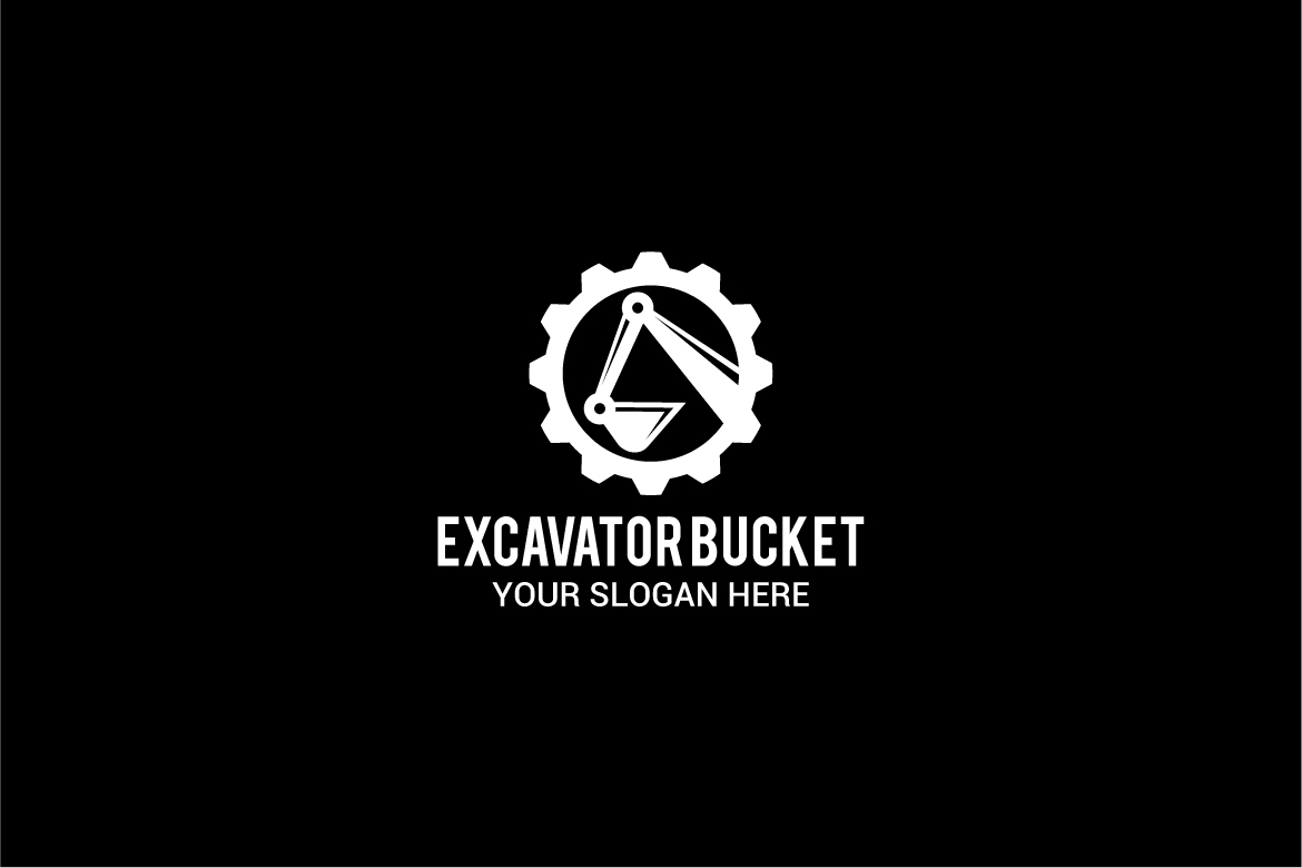excavator bucket logo