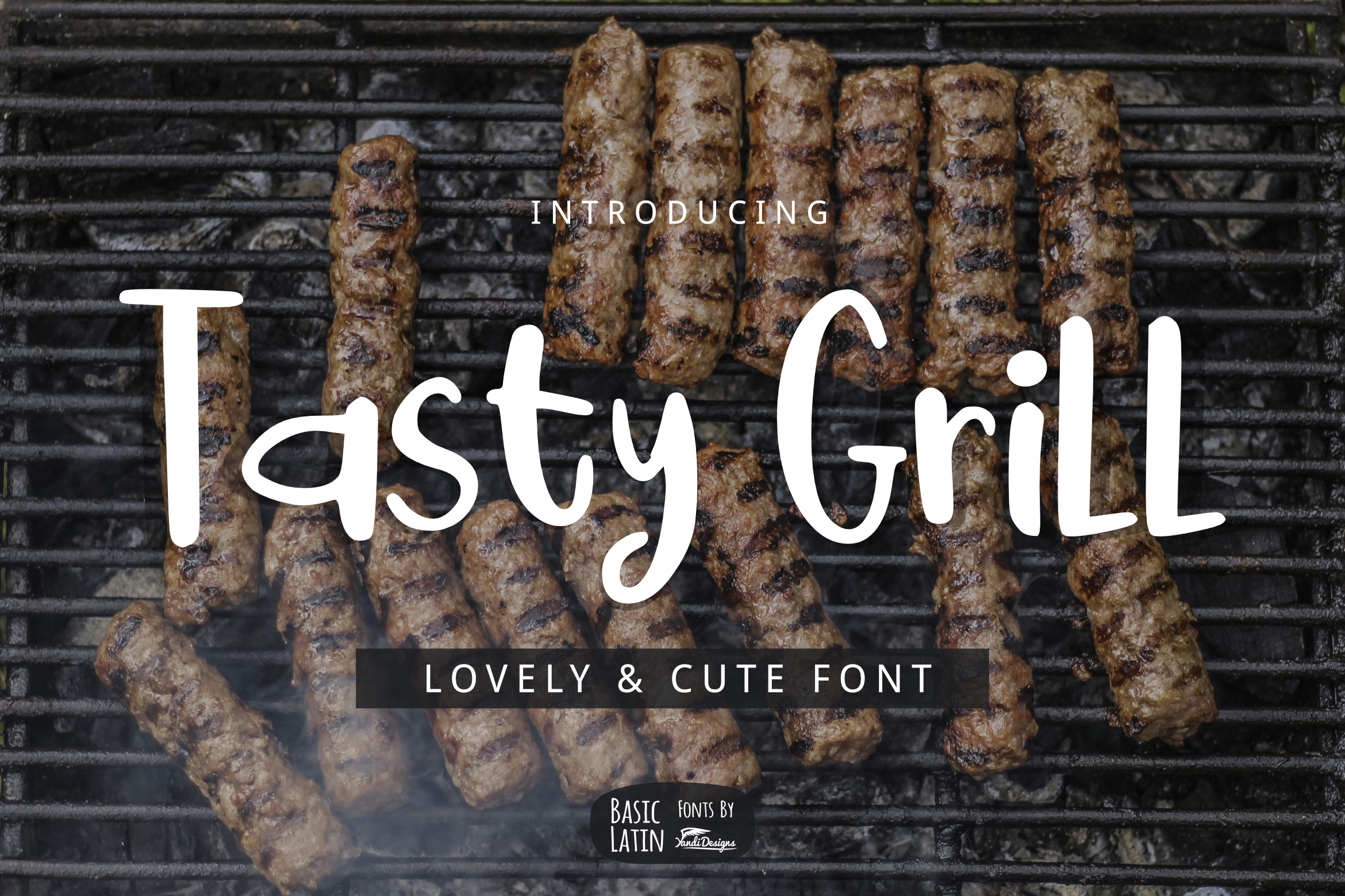 Tasty Grill Font (369393) | Regular | Font Bundles