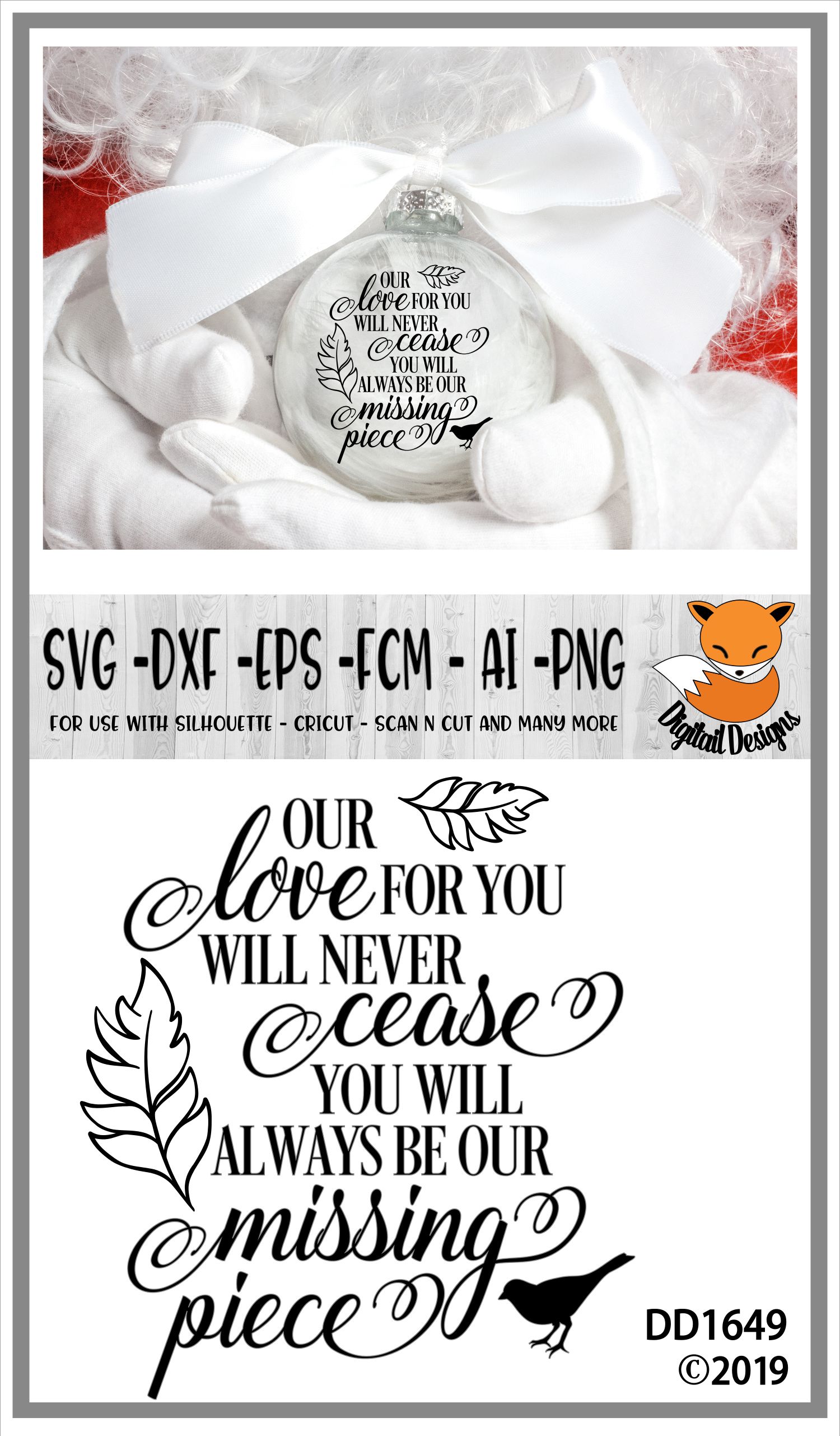 Memorial SVG for Silhouette, Cricut (339442) | Cut Files | Design Bundles