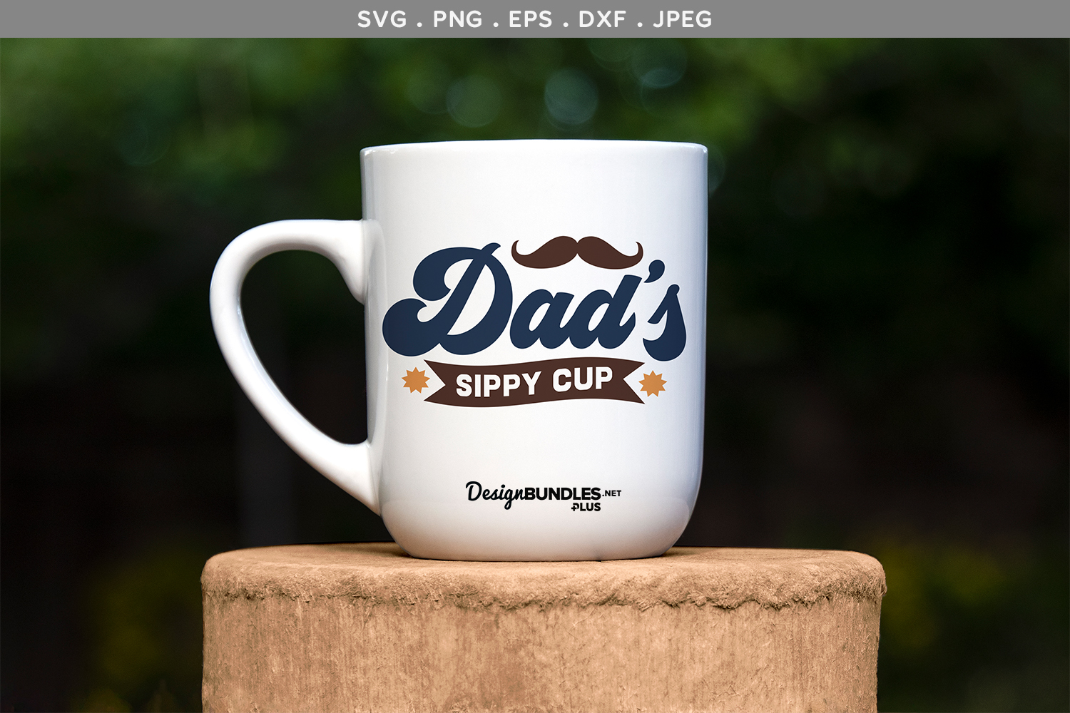 Dad's sippy cup - svg, printable