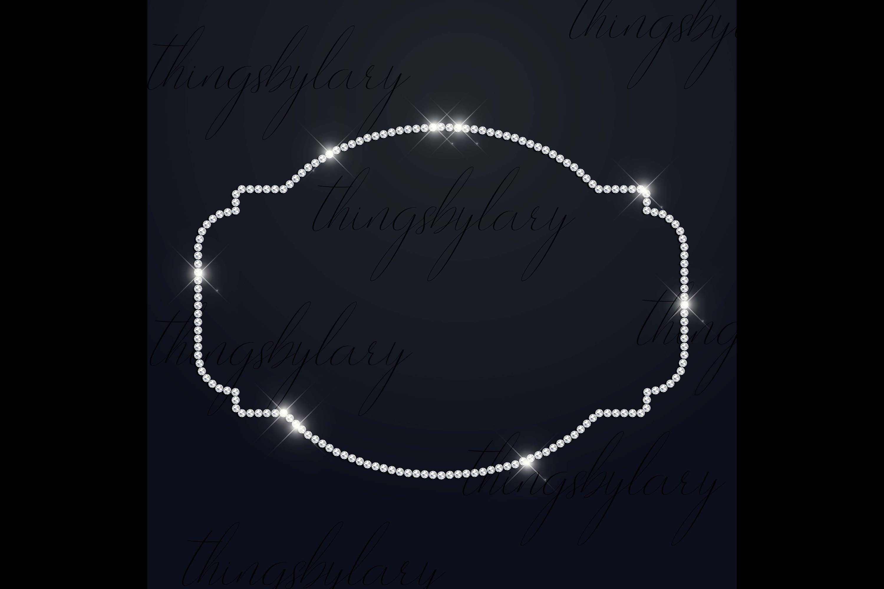 30 Real Diamond Frames Clip Arts Oval Frame Square Frames