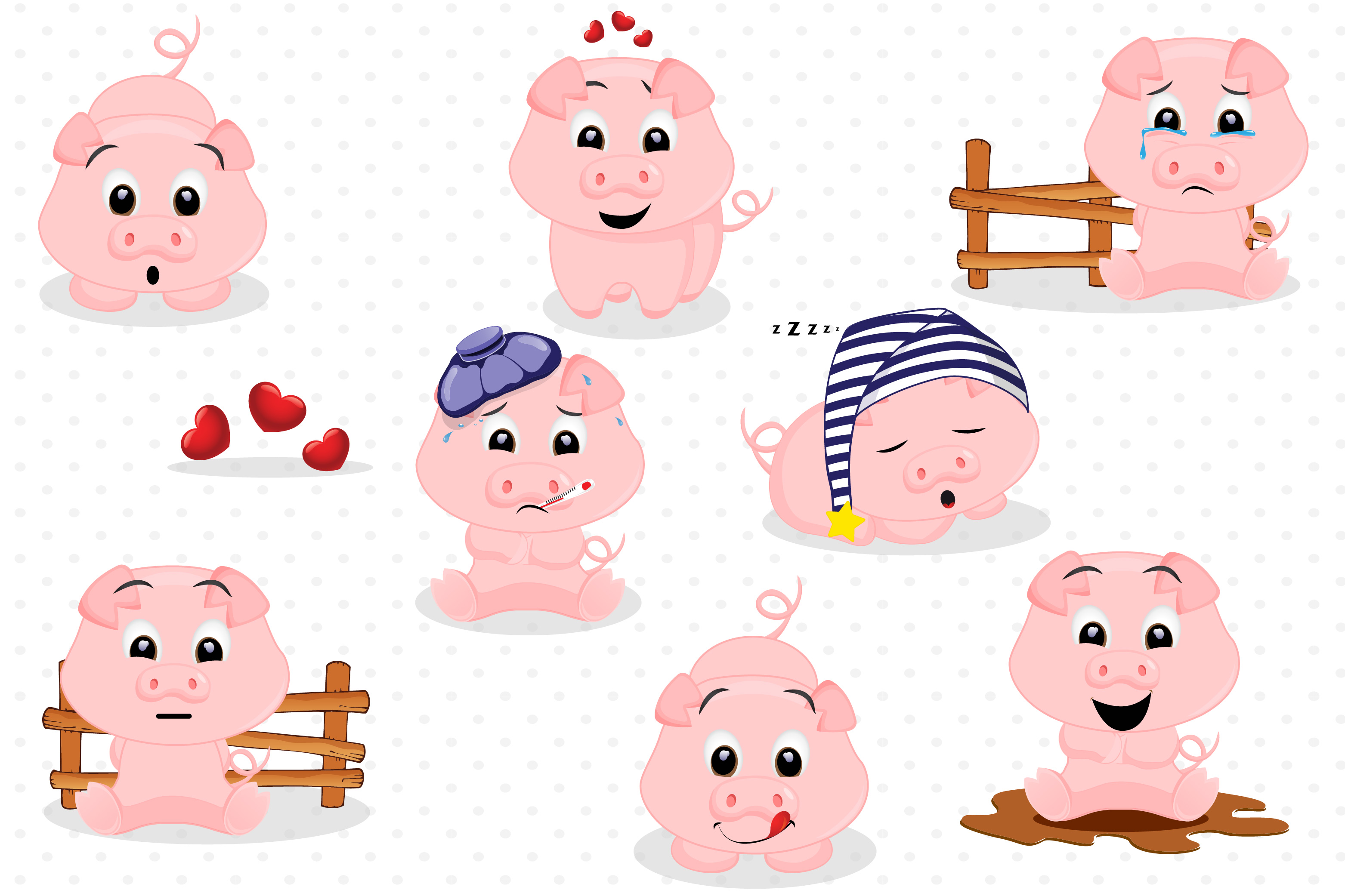 Piggy graphics, Piggy clipart