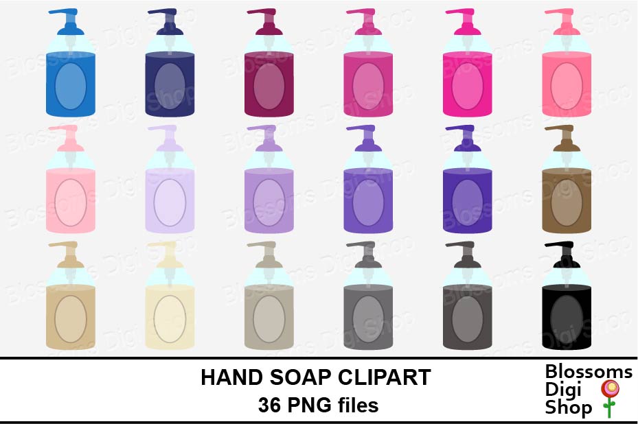 Hand Soap Clipart