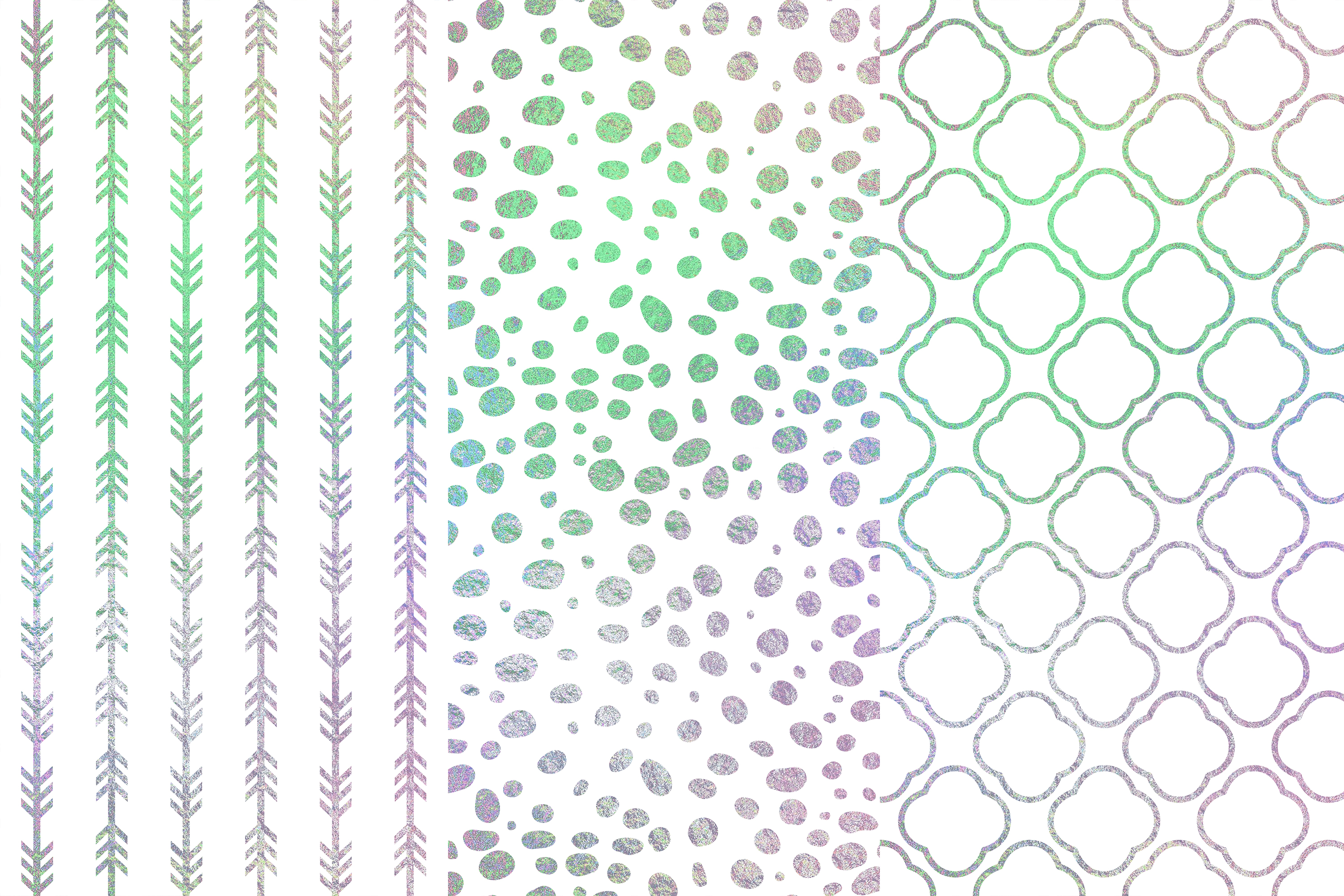 Iridescent Seamless Pattern, Geometric Patterns (342607) | Patterns ...