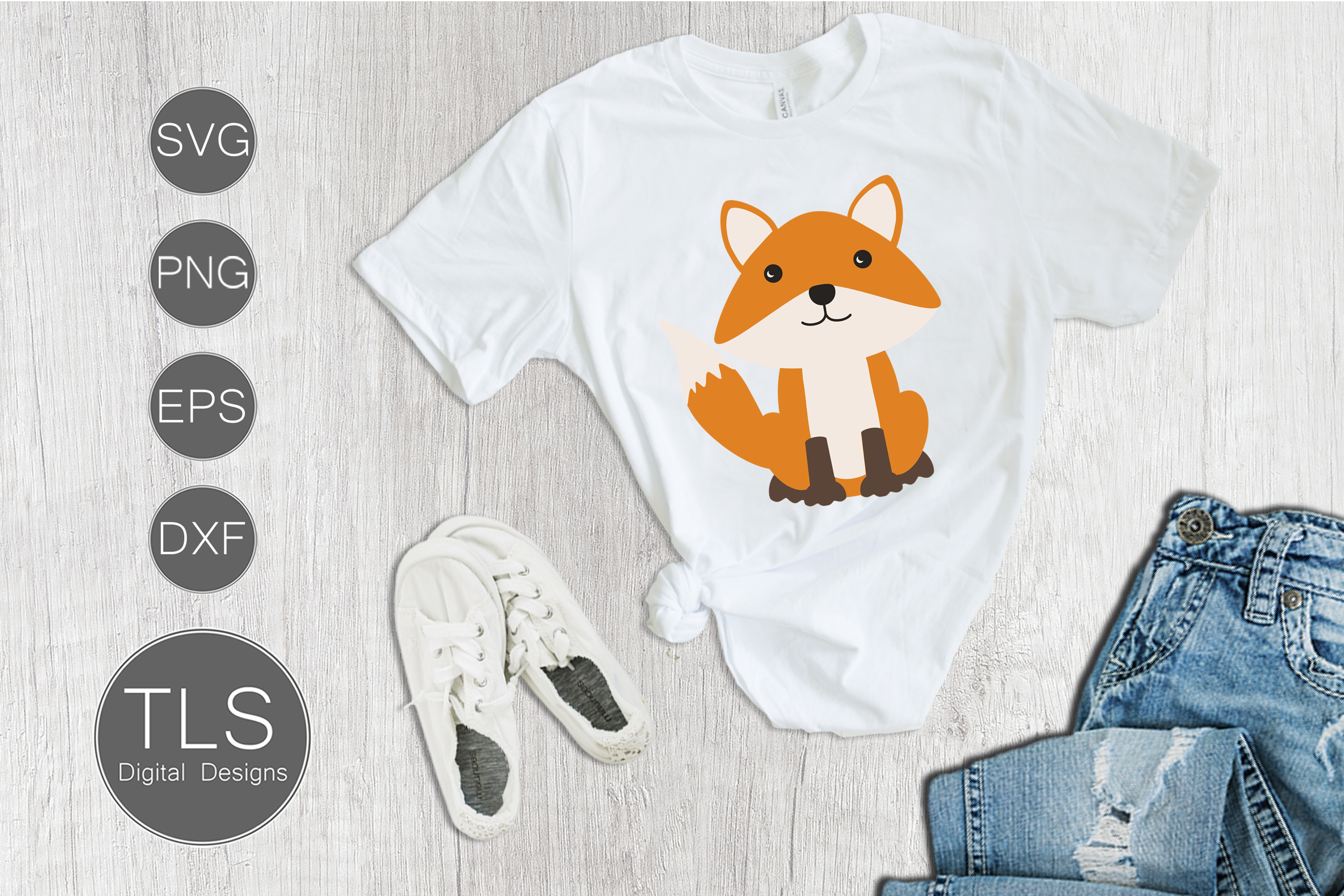 Fox SVG, Fox cut file