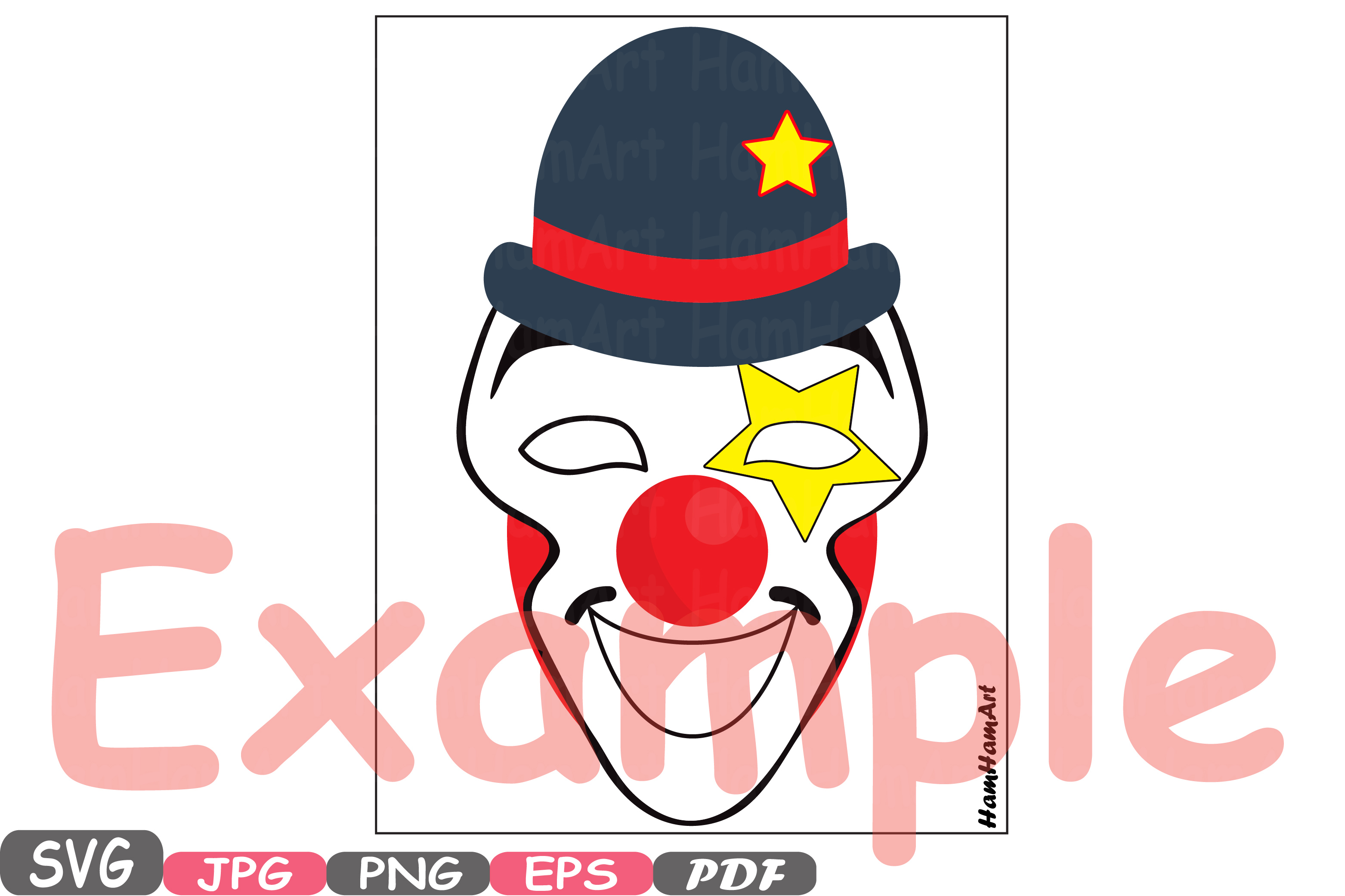 Props Circus Clown SVG bundle svg 15p