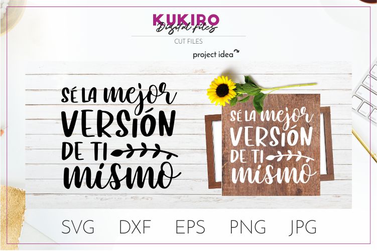 FRASES MOTIVADORAS SVG BUNDLE - Inspirational Cut files