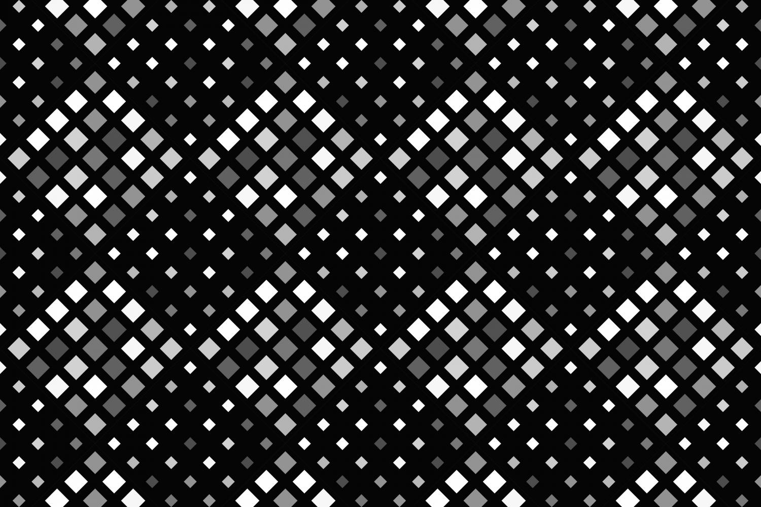 24 Seamless Grey Square Patterns