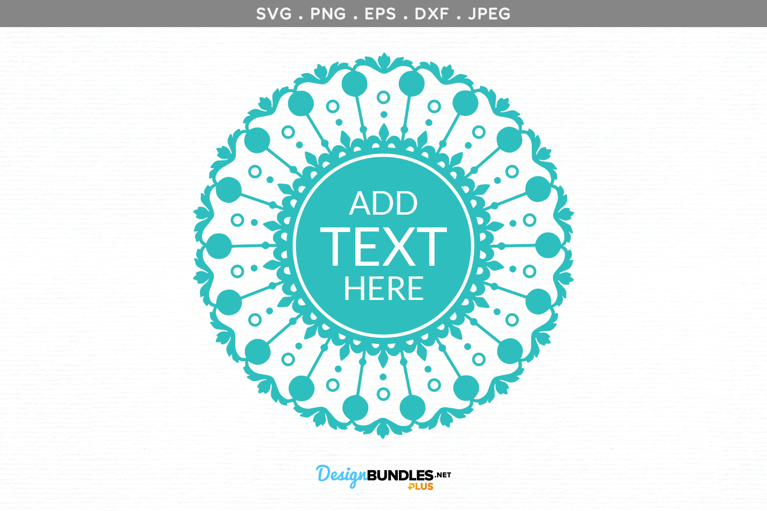 Monogram Frame - svg, printable