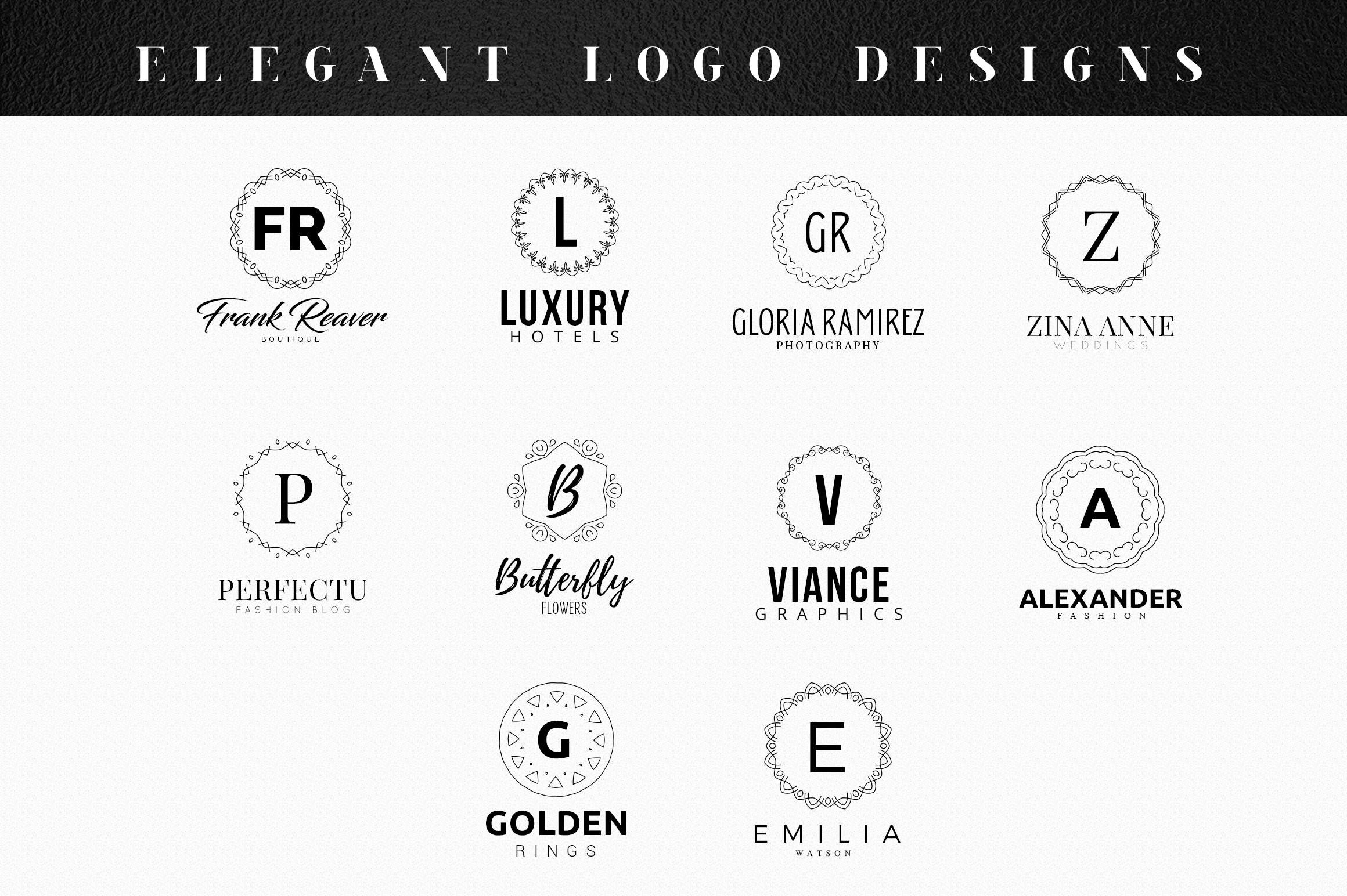 10 Elegant Logo Templates Vol.02