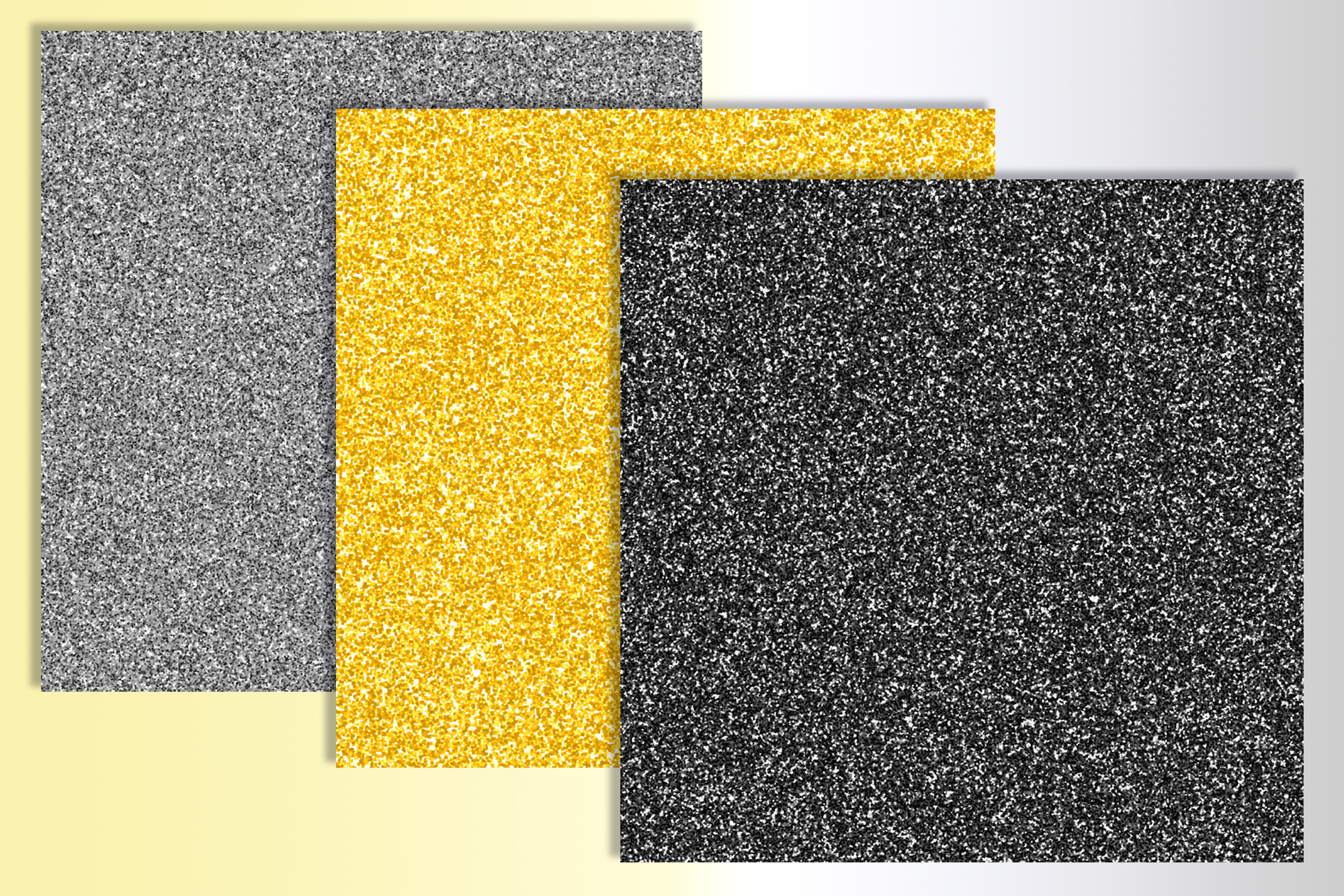 12 Gold and Silver glitter Digital paper Background (273140 ...