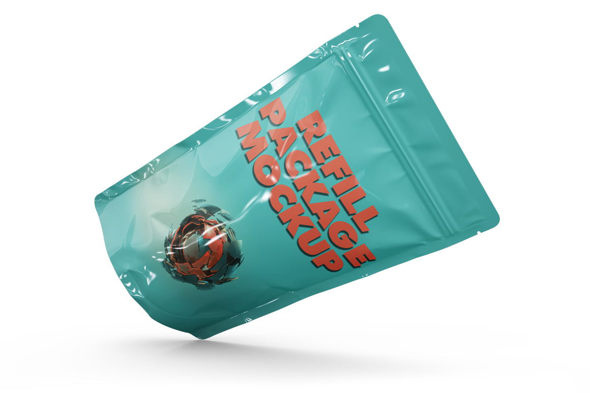 Refill Package Mockup (48263) | Mock Ups | Design Bundles