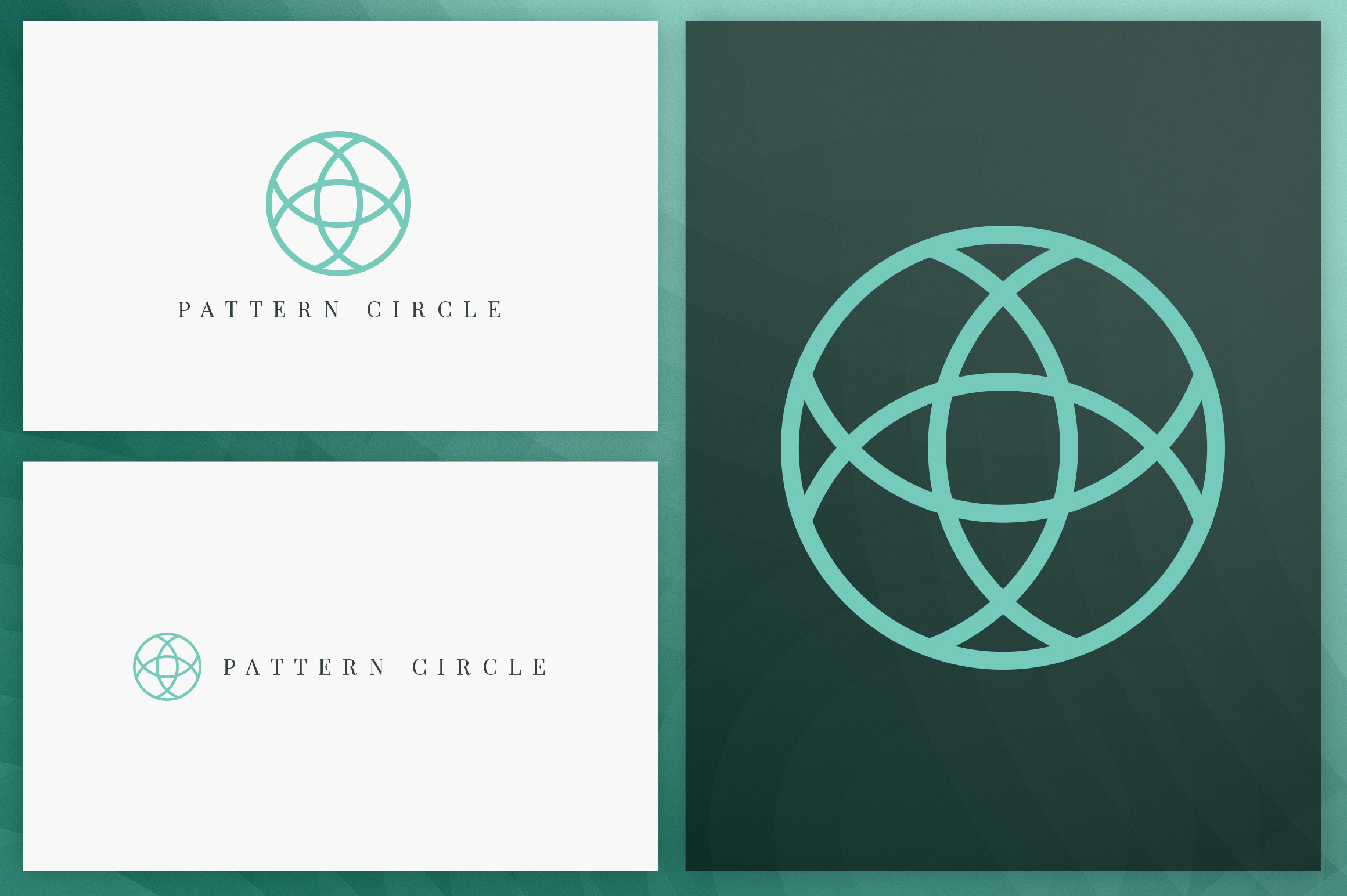 20 Circle geometric logos - outline