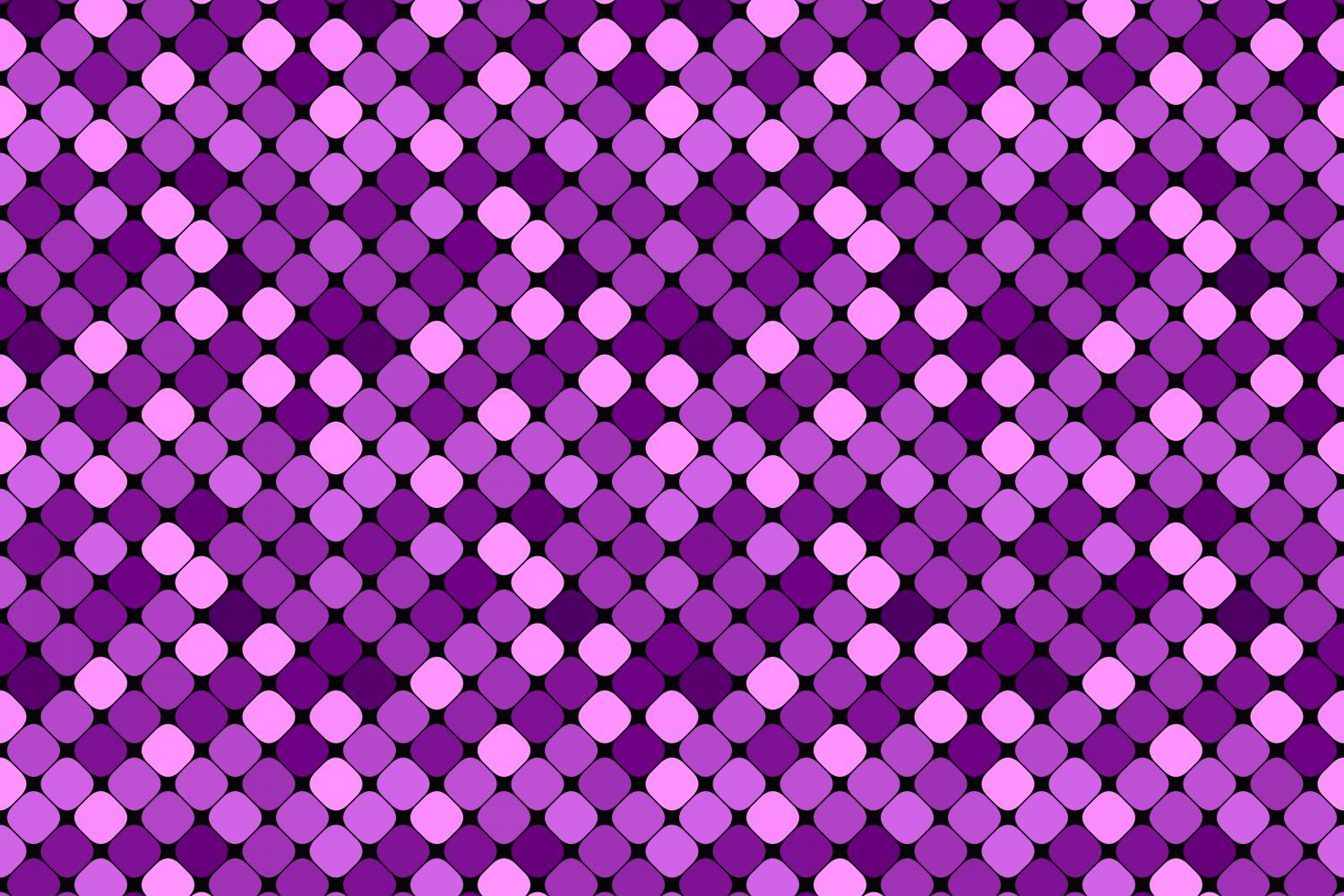 24 Seamless Purple Square Patterns