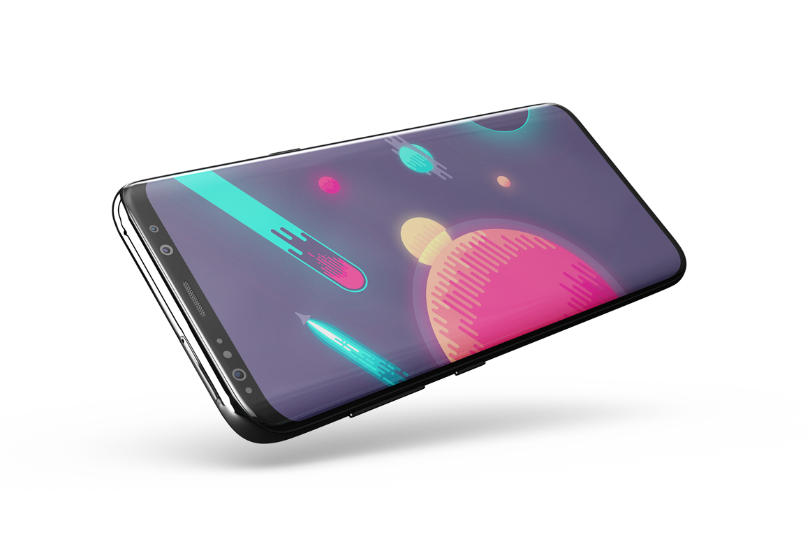 Samsung Galaxy S9 Mockup (73281) | Mock Ups | Design Bundles