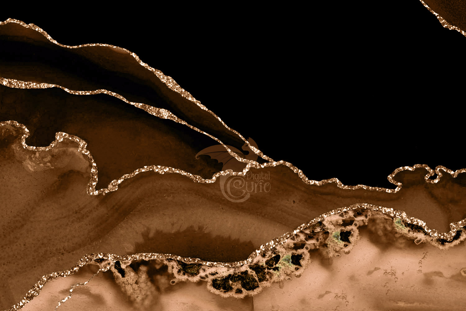 Desert Gold Agate Borders