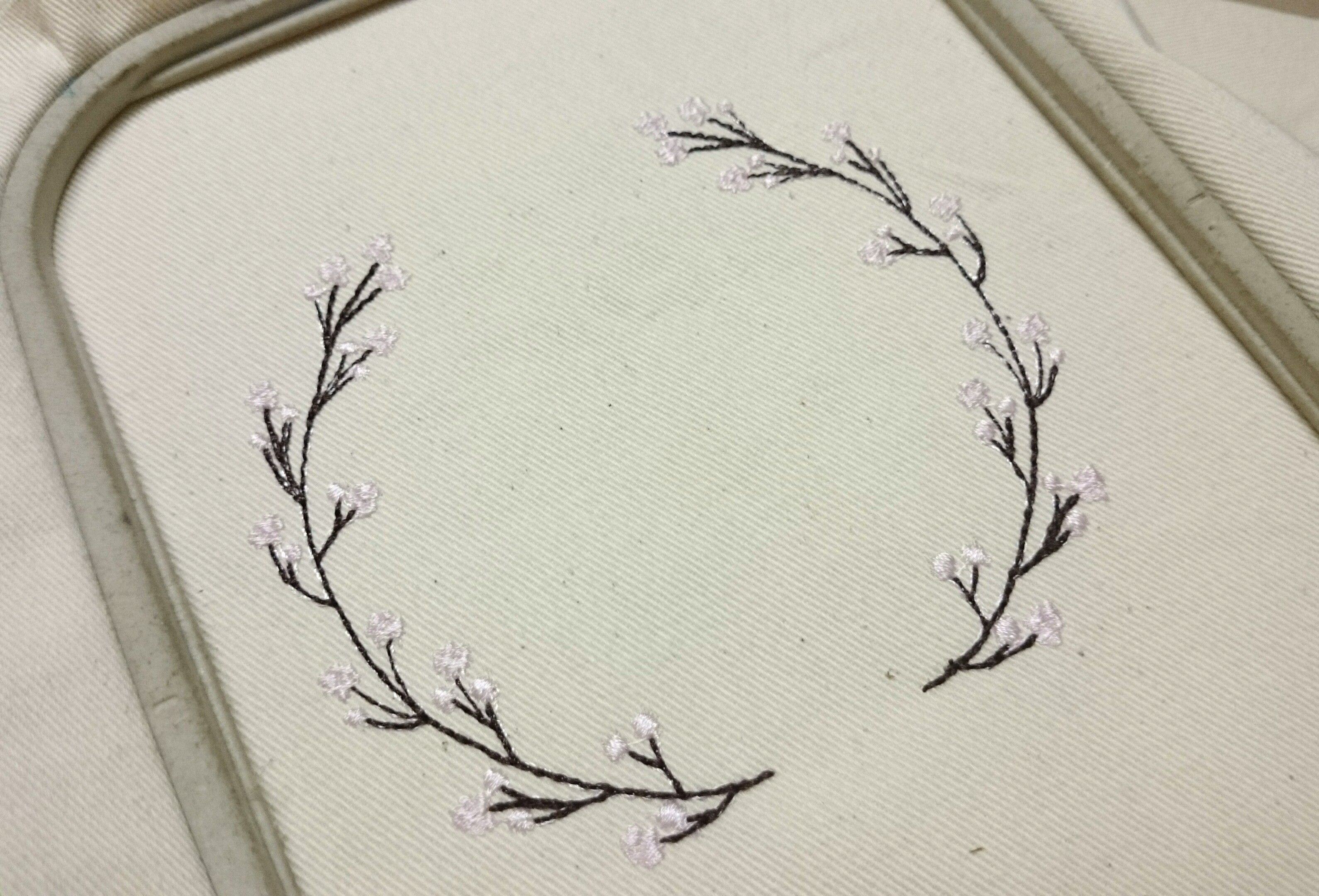 Sakura Floral Wreath Font Frame Monogram Design - EMBROIDERY DESIGN ... Sakura Floral Wreath Font Frame Monogram Design - EMBROIDERY DESIGN ...
