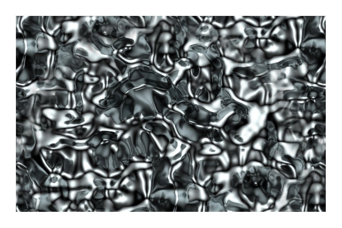 3D Chrome Patterns for Photoshop