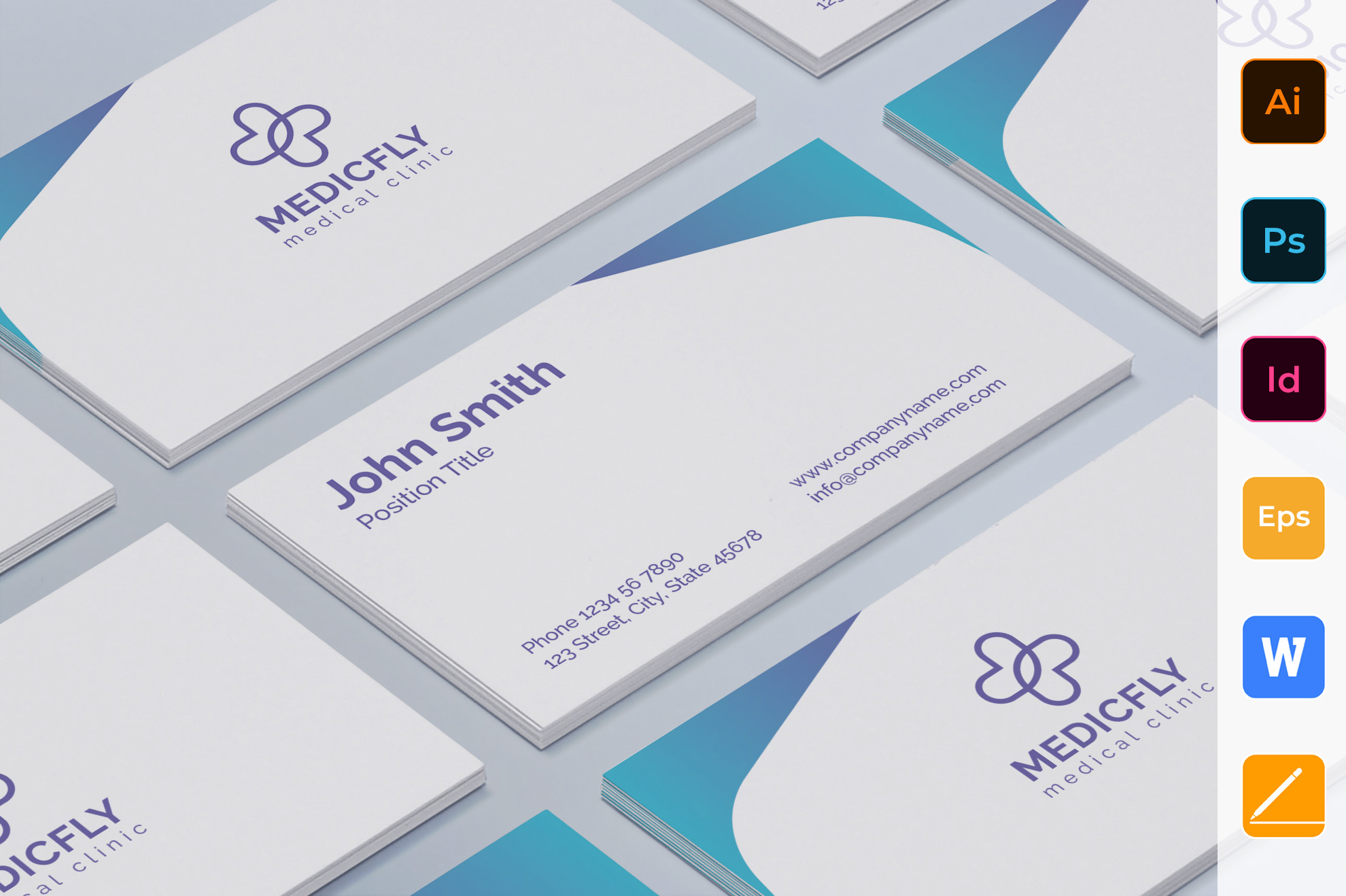 Medical Clinic Business Card