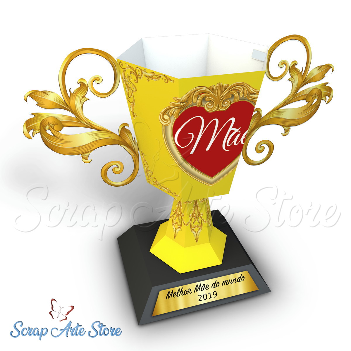 Printable 3d Trophy Template Printable Word Searches