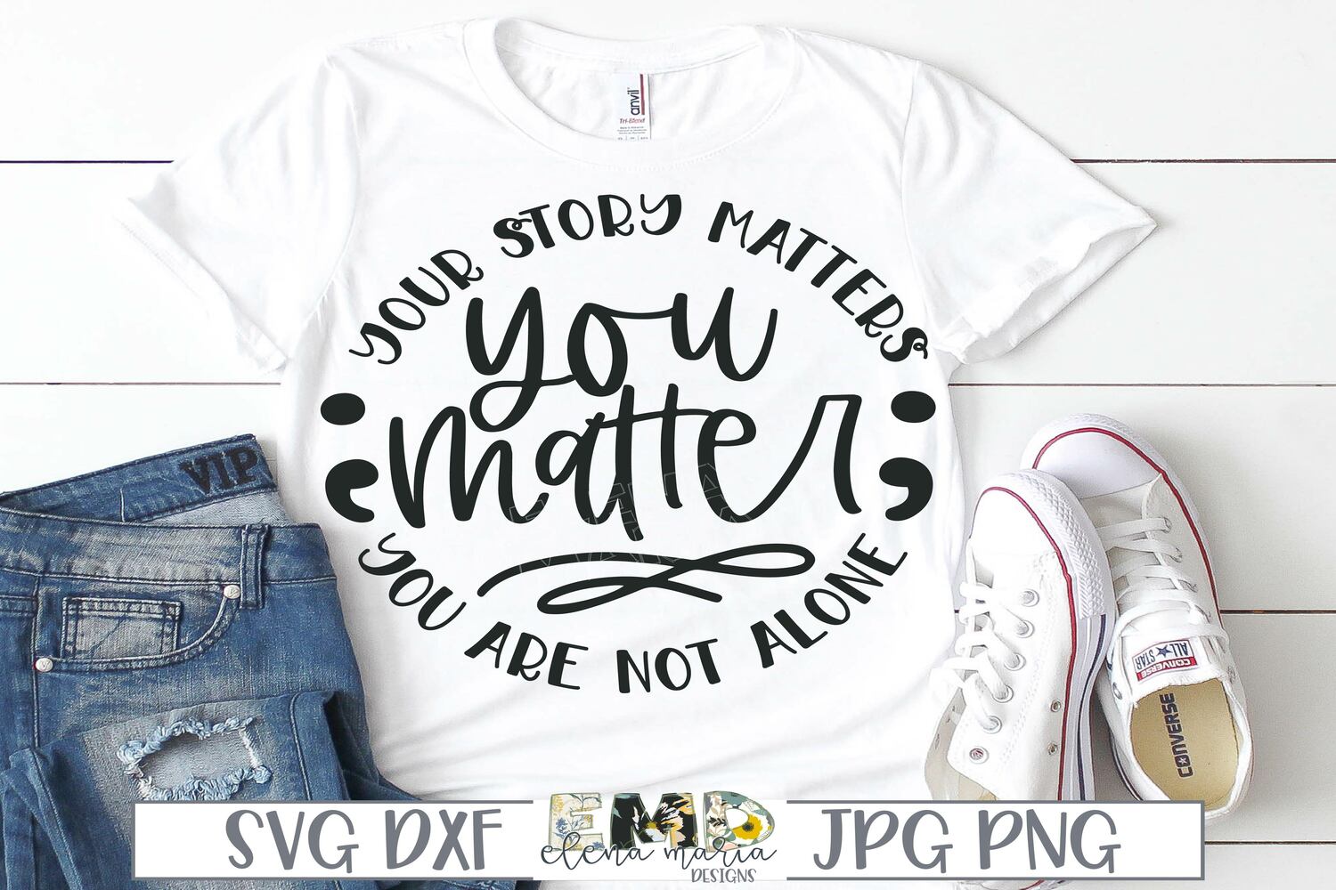 You Matter SVG Semi Colon Project Cut File Inspirational Svg