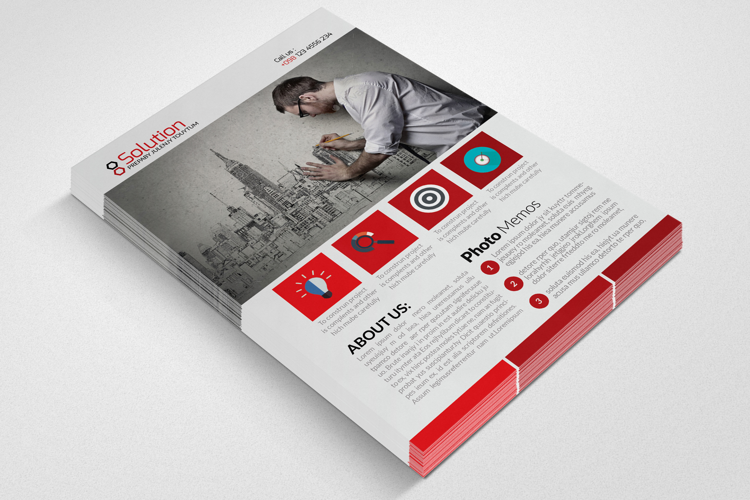 Auditing Firm Flyer (66267) | Flyers | Design Bundles