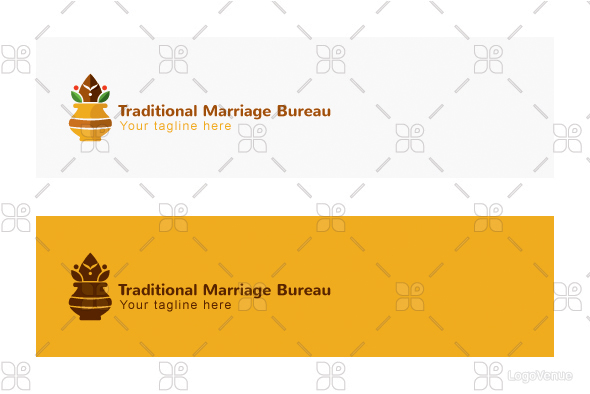 Traditional Marriage Bureau - Matrimony Logo Design