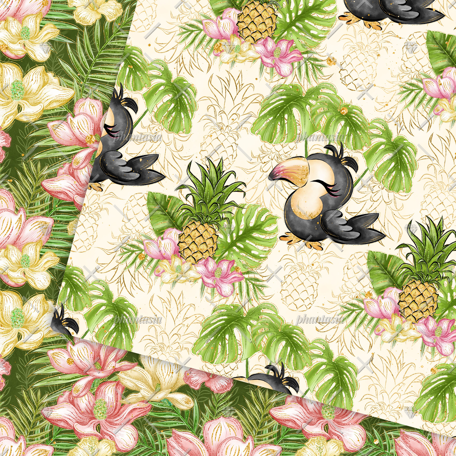 Tropical Digital Papers