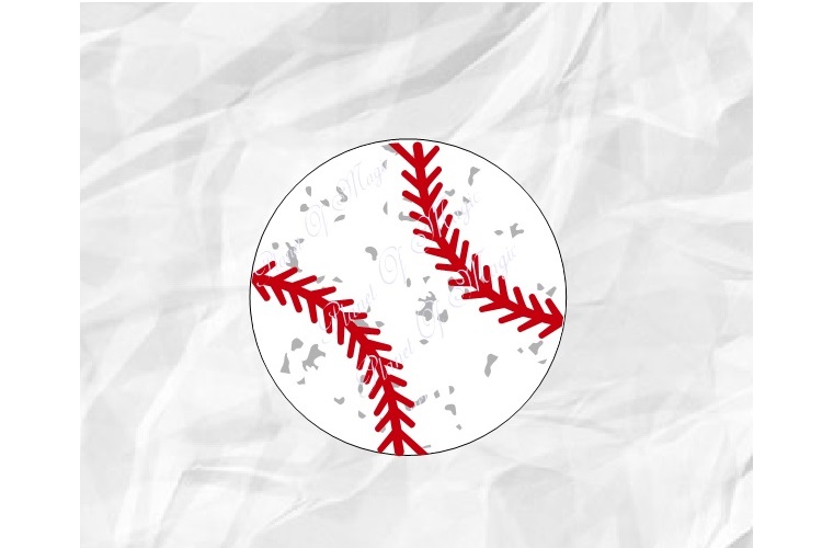 Baseball Svg, Distressed Baseball Svg, Sport Svg, Softball