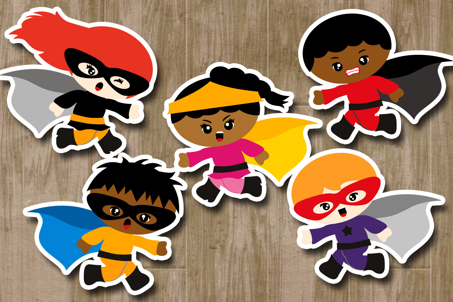 Superheroes run graphic illustrations / Running superhero (95960 ...