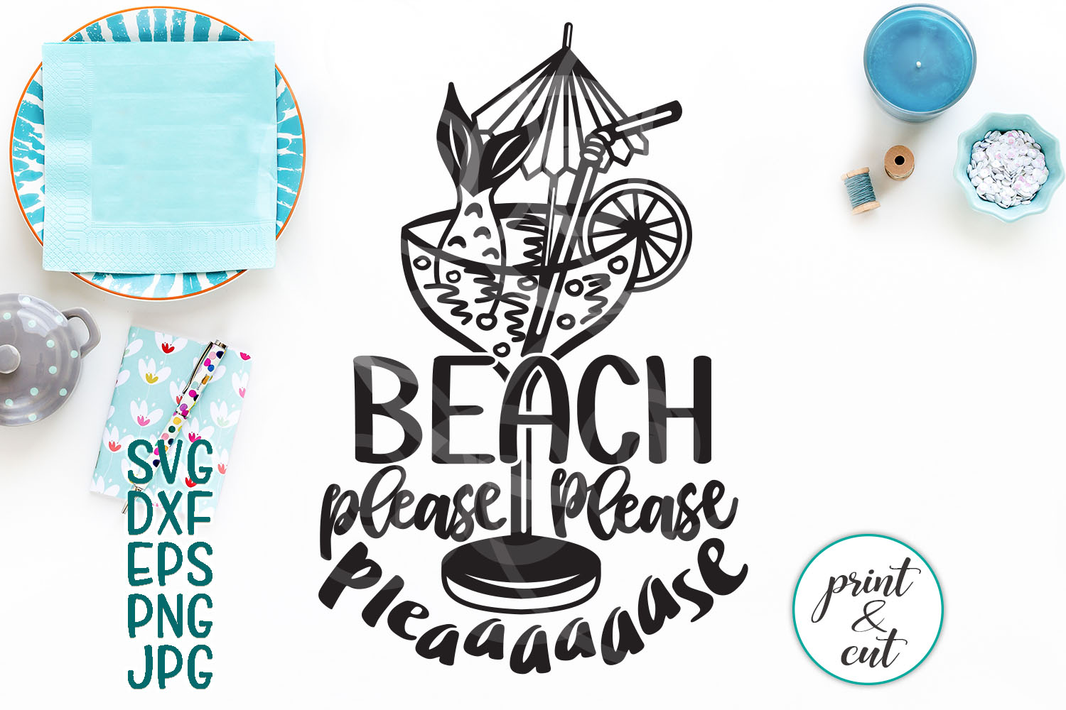 Beach Please Svg File Funny Beach Cutting File Beach Words beach-please-svg-file-funny-beach-cutting-file-beach-words