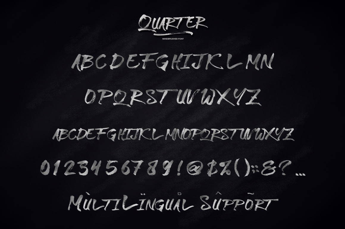 Quarter Font